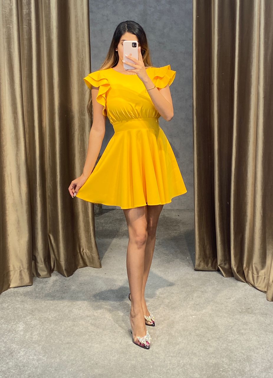 Zoe - Yellow – Flavina Boutique